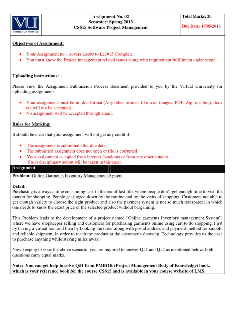 CS615 Assignment: Online Garments System | PDF | Business | Computing