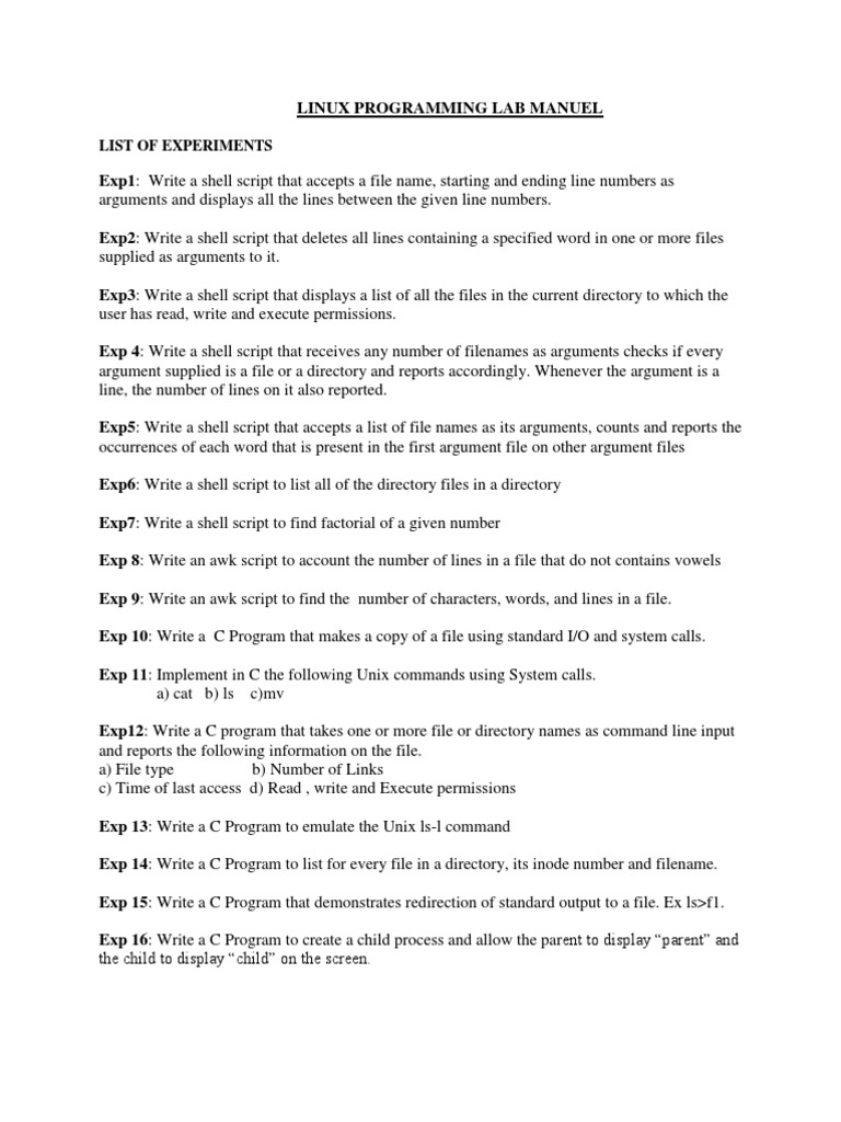 LP Lab Manuel | PDF | Computer Data | Software Development