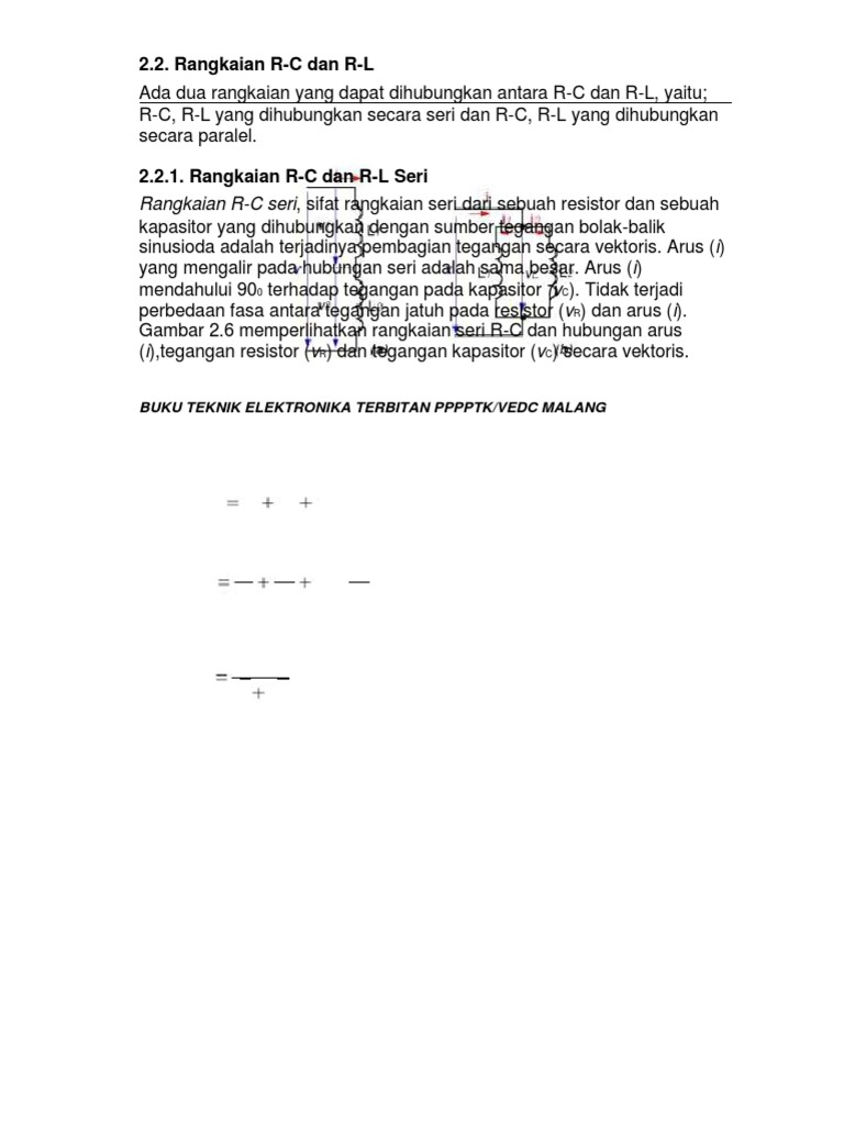 Rangkaian RL Dan RC | PDF