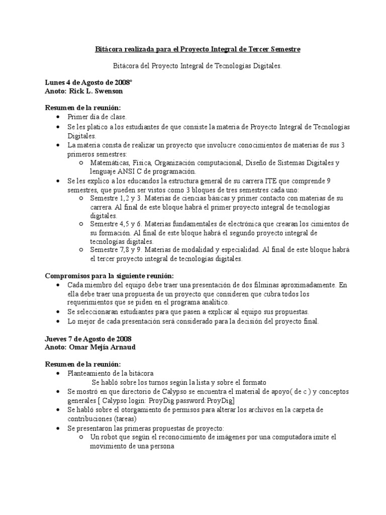 Bitácora | PDF | Sistema de Posicionamiento Global | C (lenguaje de ...