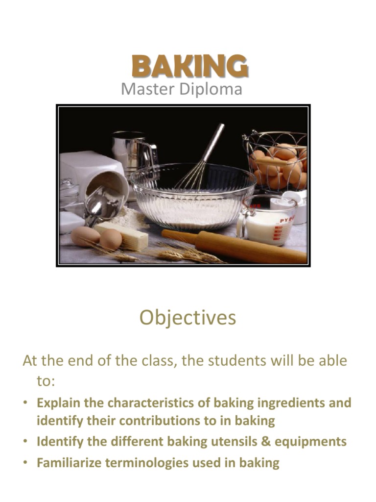 Elements of Baking | PDF | Cakes | Desserts