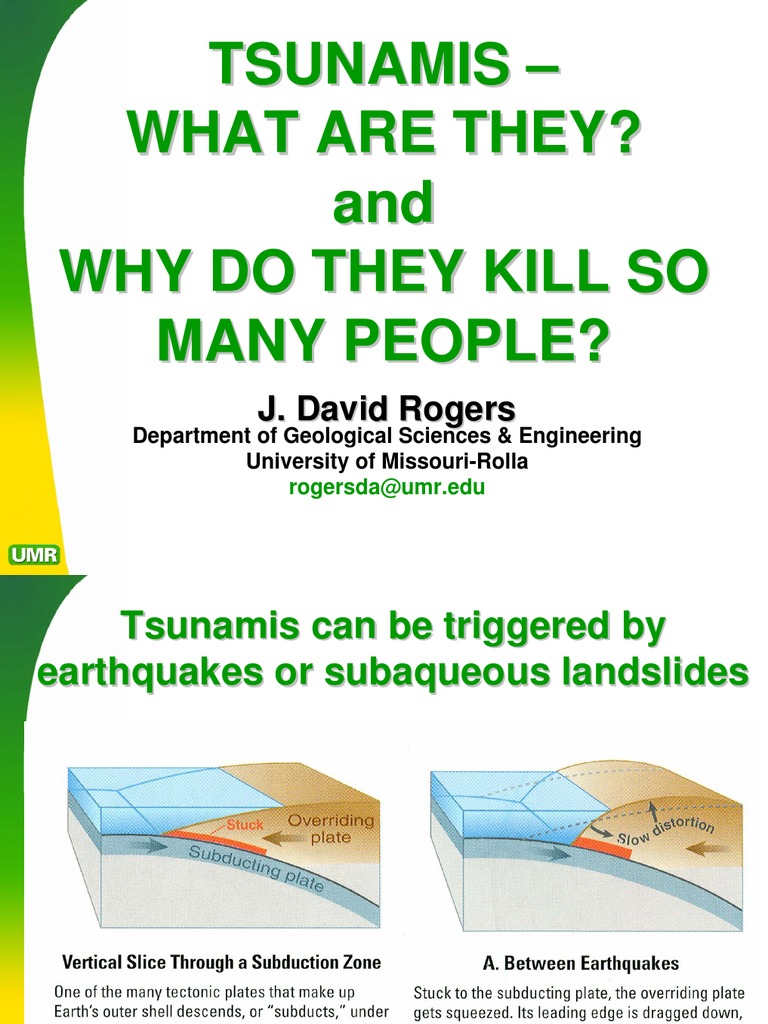 Tsunamis Ppt Presentation | Tsunami | Earthquakes
