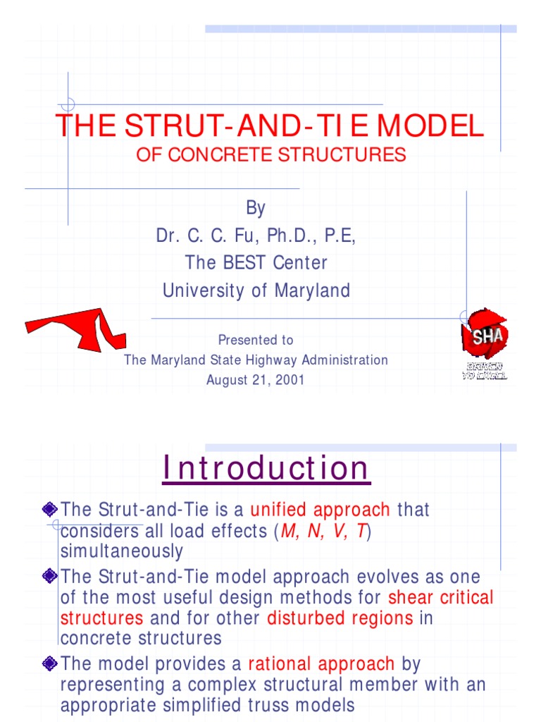 Strut & Tie Model | Download Free PDF | Truss | Plasticity (Physics)