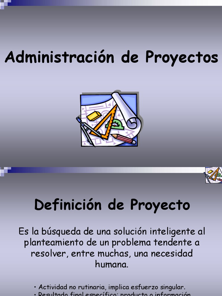 Administracion de Proyectos | PDF