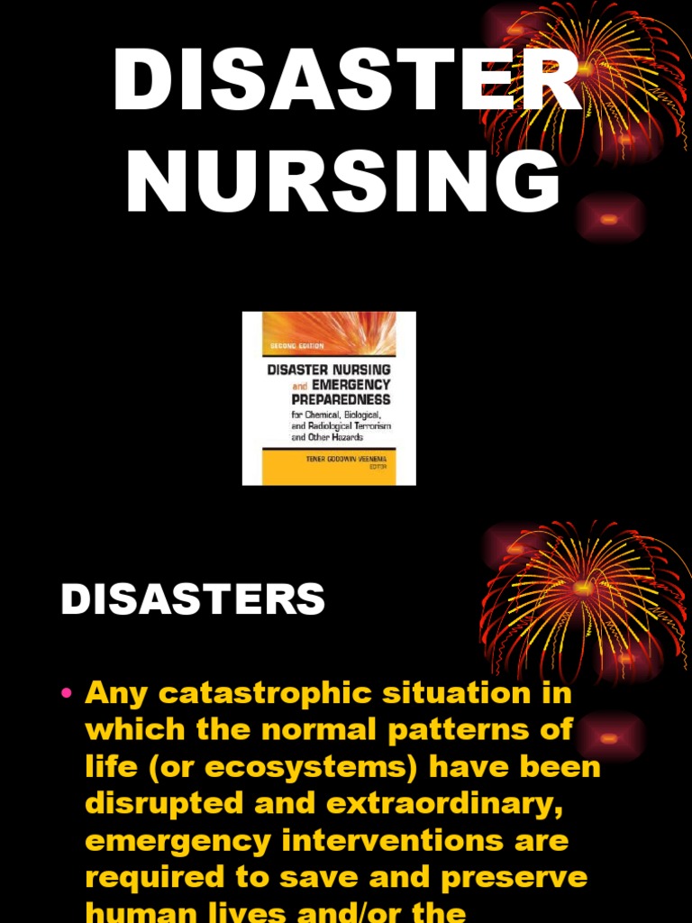 Disaster Nursing | Emergency Department | Health Care