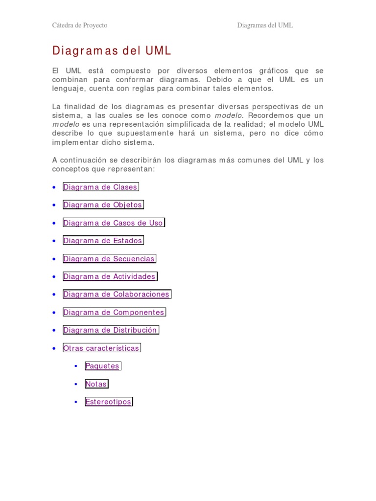Diagramas UML: Guía Completa | PDF | Caso de uso | Lenguaje de modelado ...