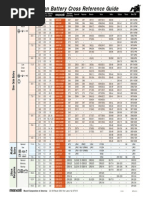 Watch Battery Cross Reference - Chart Guide | PDF | Companies | Energy ...