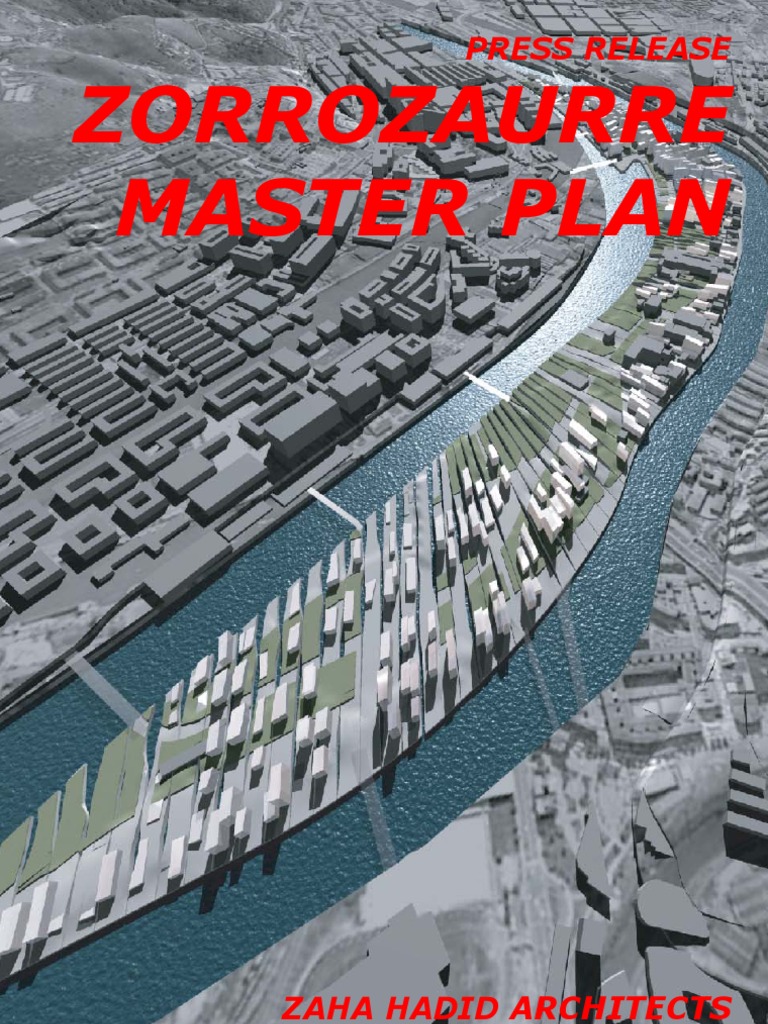 Zaha Hadid-Zorrozaurre Master Plan, Bilbao
