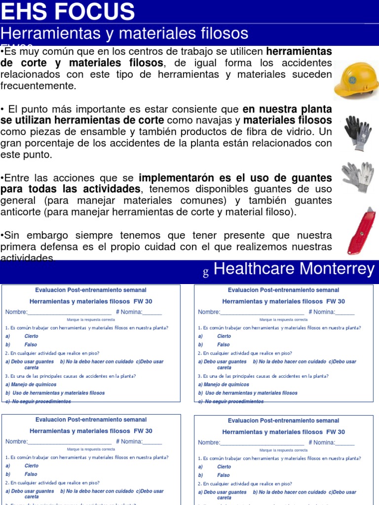 Herramientas y Materiales Filosos | PDF | Naturaleza