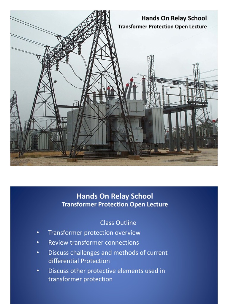 Transformer Protection Overview | PDF