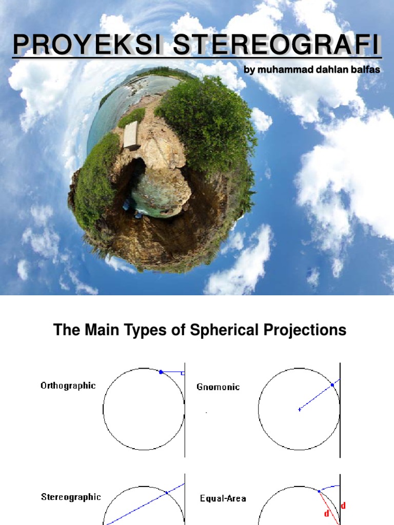 Proyeksi Stereografi | PDF
