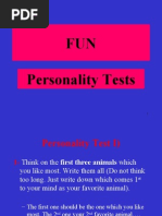 The Cube Personality Test PDF | PDF | Psychological Concepts | Psychology
