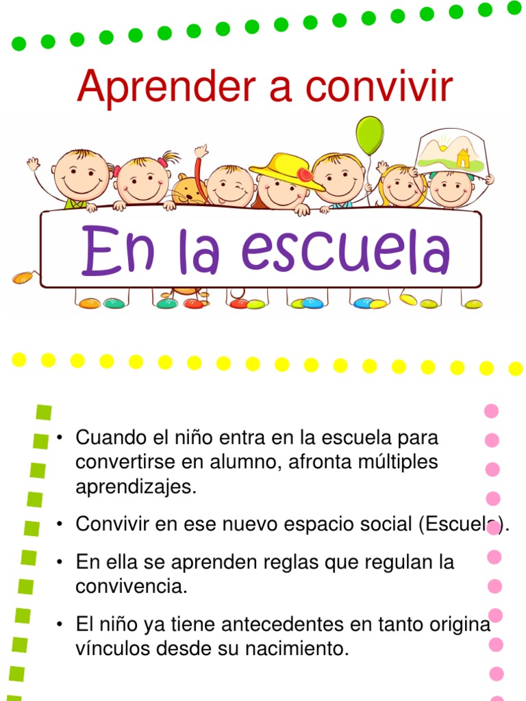 Aprender A Convivir en La Escuela | PDF | Disciplinas | Paradigma