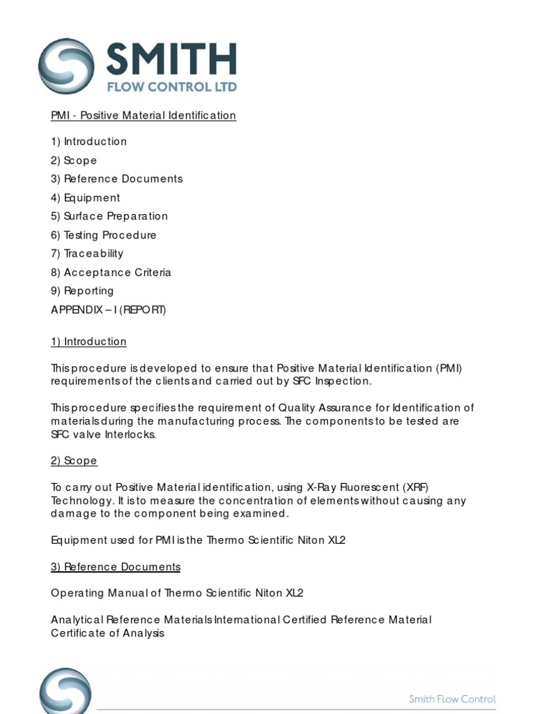 Pmi | PDF | Calibration | Science