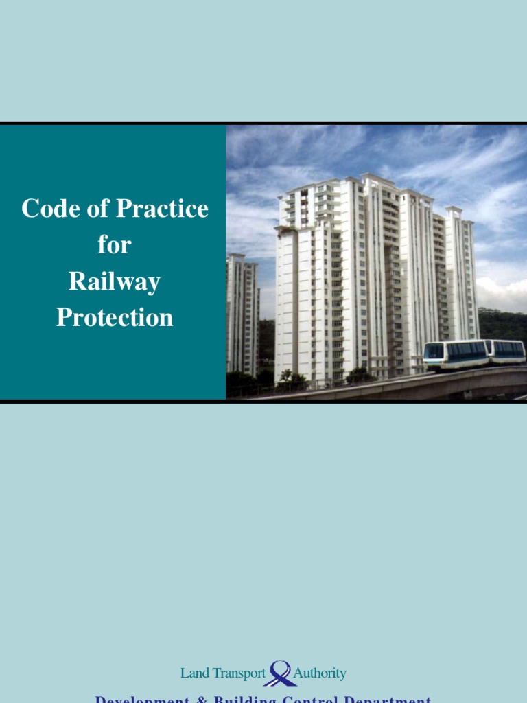 LTA@Code Practice For Railway Protection, 2000 | PDF | Building Code ...