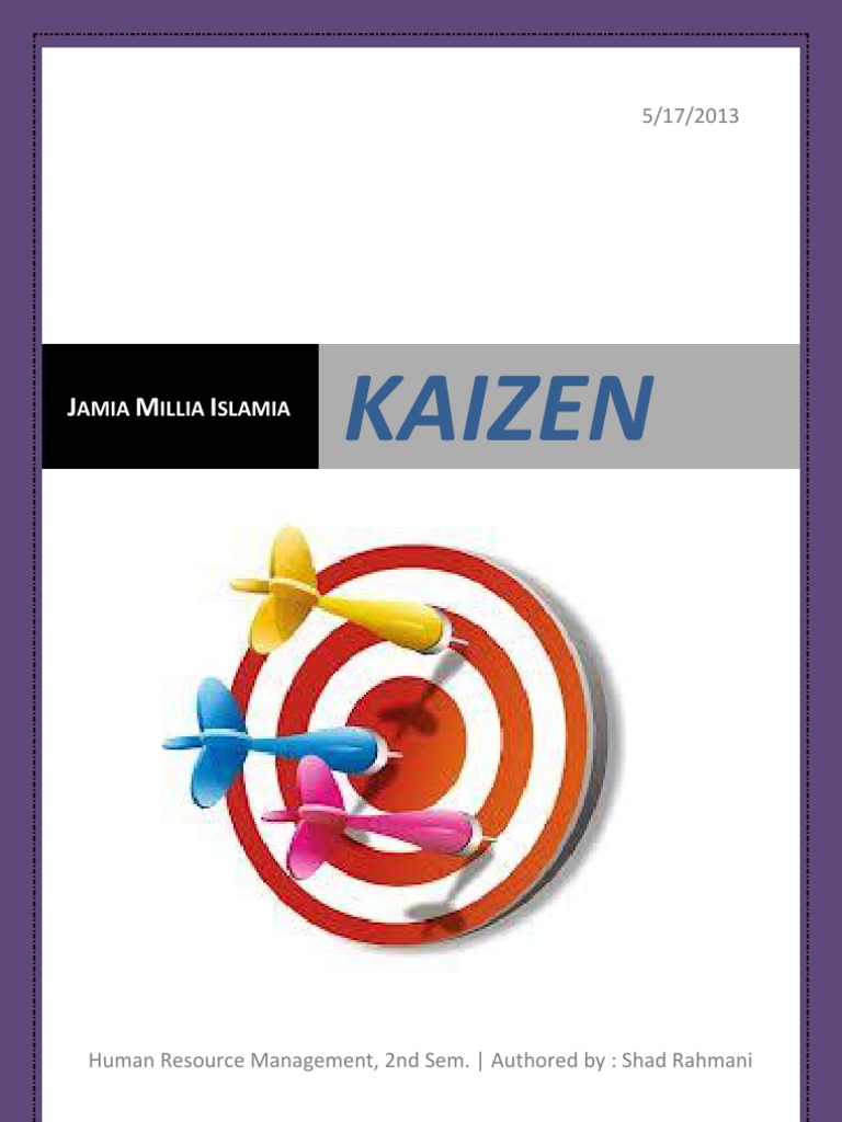 Kaizen: Techniques and Case Studies | PDF | Quality Management | Innovation