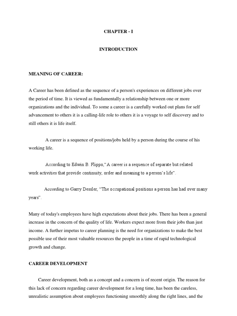 Career Developmenr | PDF | Employment | Motivation