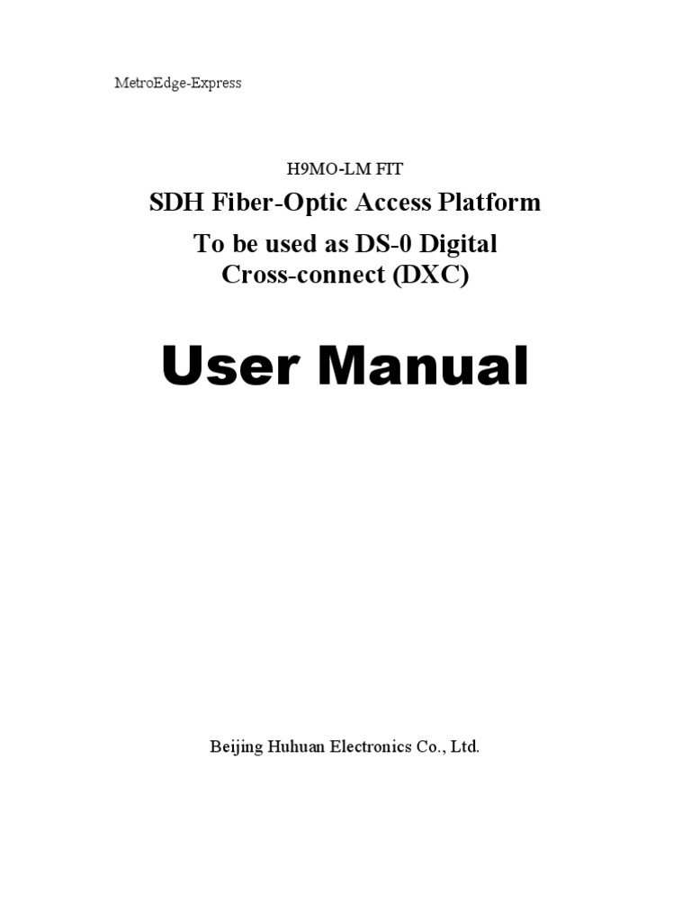 DS0 Digital Cross Connect DXC | PDF | Electrical Connector | Ac Power ...