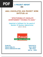 Amul Organisation Structure | PDF | Milk | Cooperative