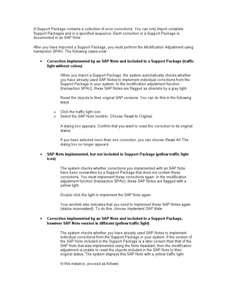 SPAU Note Corrections Procedure | PDF | Traffic Light | Areas Of ...