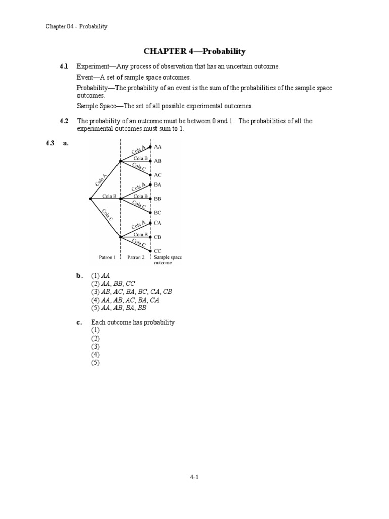 Chap 004 | PDF | Logic | Probability And Statistics