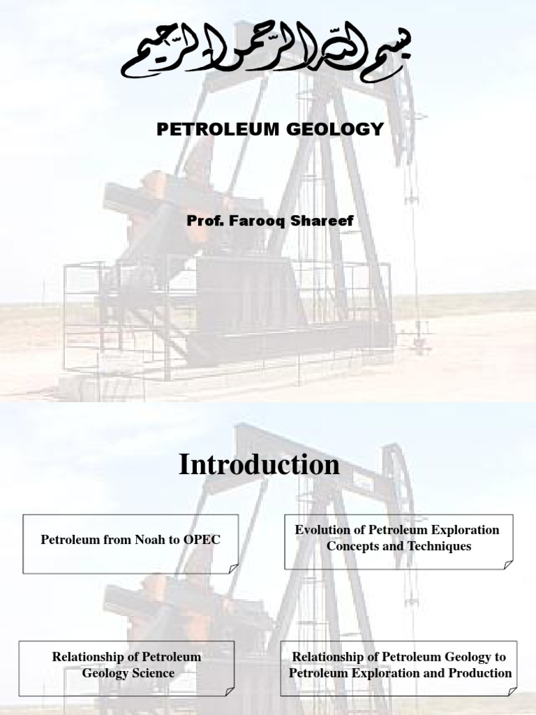 Petroleum Geology | Petroleum Geology | Petroleum Reservoir
