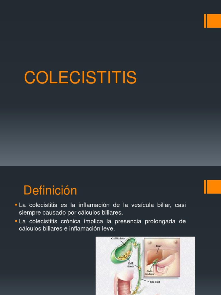 Clase Colecistitis | PDF | Dieta | Alimentos