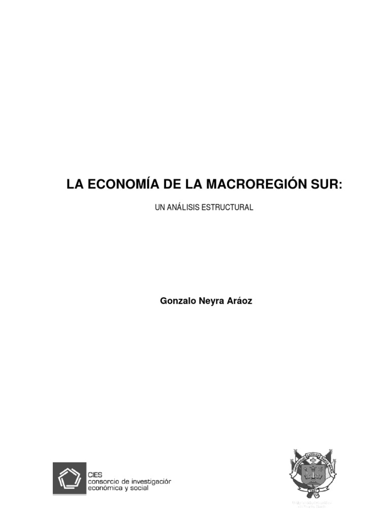 Economía de la Macro Región Sur | PDF