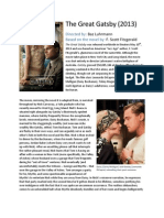Comparing The Great Gatsby: Book vs. Film | PDF | The Great Gatsby