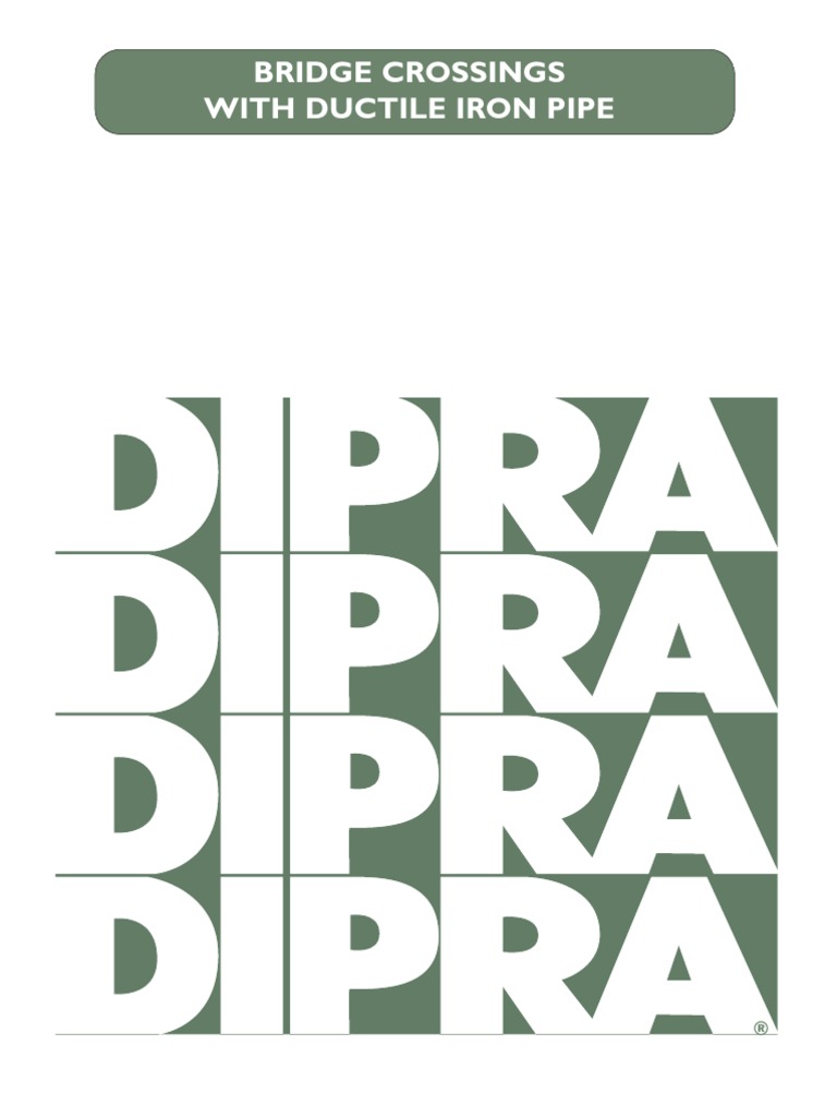 Dip Bridge Crossings | PDF | Pipe (Fluid Conveyance) | Thermal Expansion