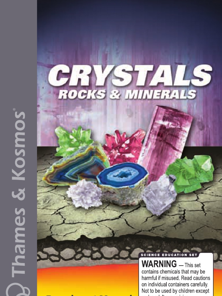 Rock Crystal Growth Experiment Guide | PDF | Plaster | Minerals