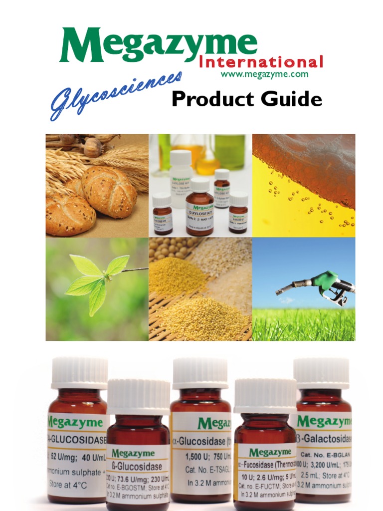 Megazyme Glycosciences Product Guide Feb 2013 | PDF | Starch | Dietary ...