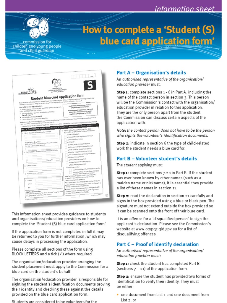 How To Complete An Application PDF | PDF