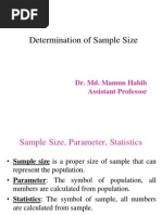 Krejcieand Morgan Sample Size Determination Table | PDF | Art | Computers