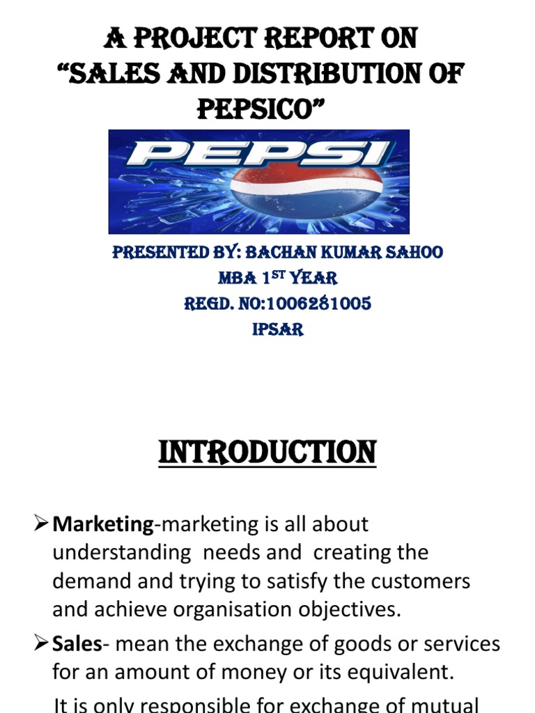 of Pepsi | PDF | Pepsi Co | Coca Cola