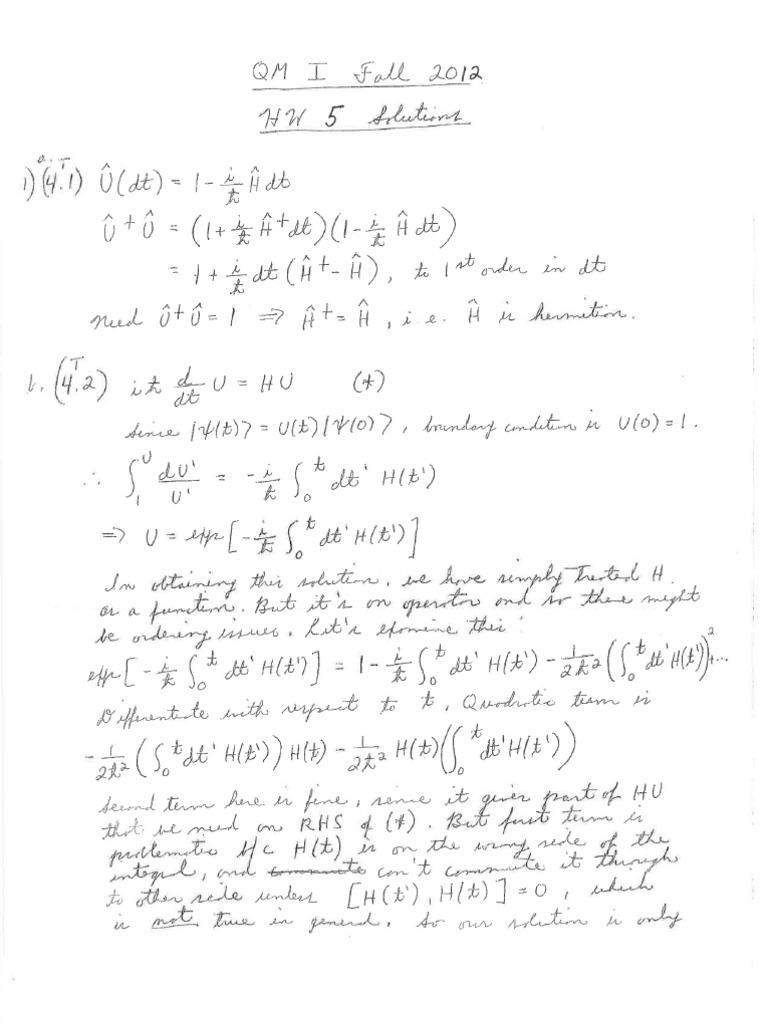 Chapter 5 Solutions | PDF