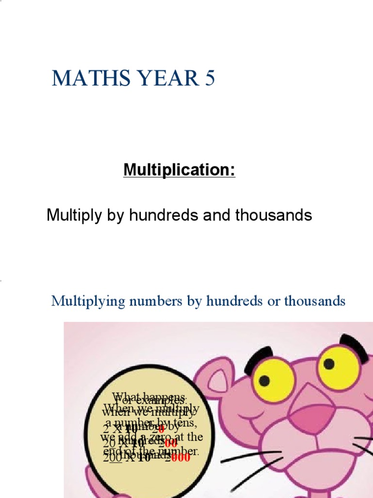 Maths Year 5 | PDF
