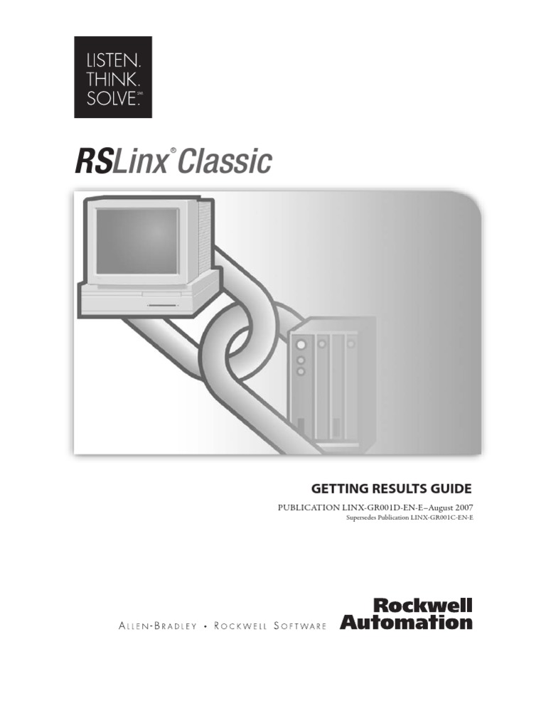 Getting Results With Rslinx Classic | PDF | Computer Architecture ...