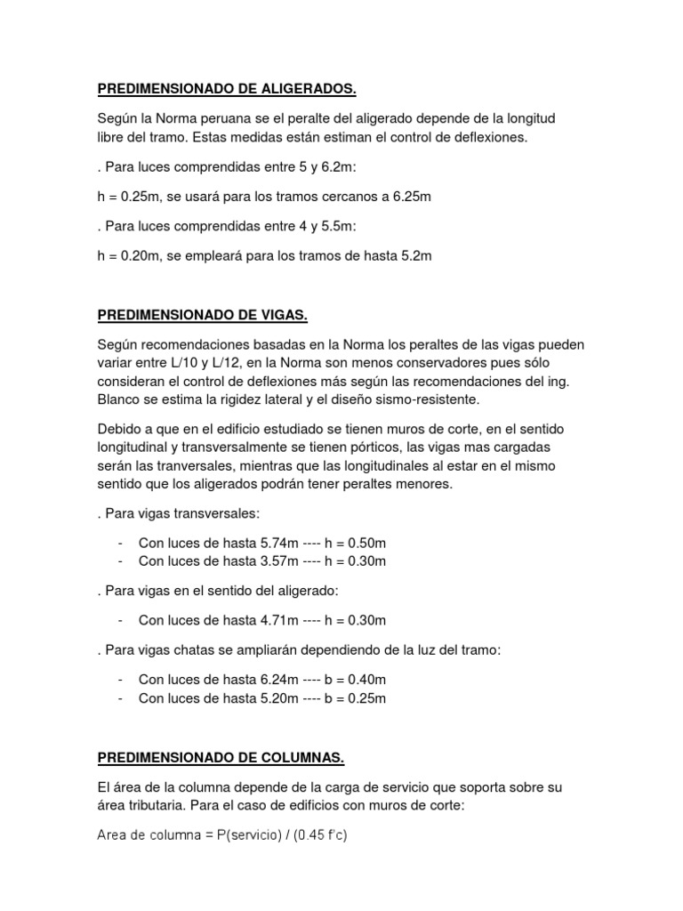 Pre Dimension A Do | PDF