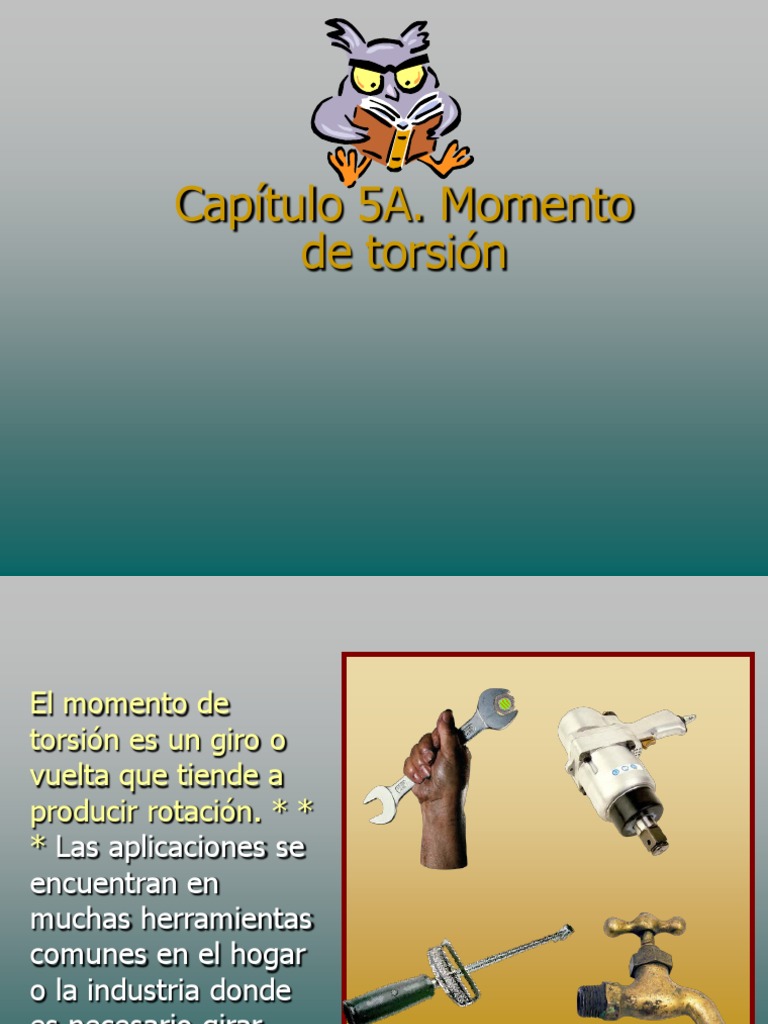 Momento de Torsion | PDF | Vector Euclidiano | Esfuerzo de torsión