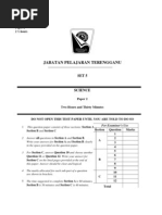 Form 4 Science Textbook Answers | PDF | Atoms | Genetics