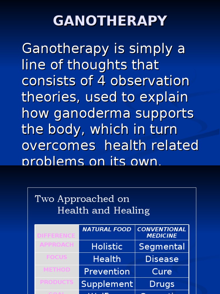 Ganotherapy | Download Free PDF | Foods | Blood