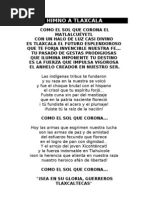 Himno A Chiapas Letra | PDF