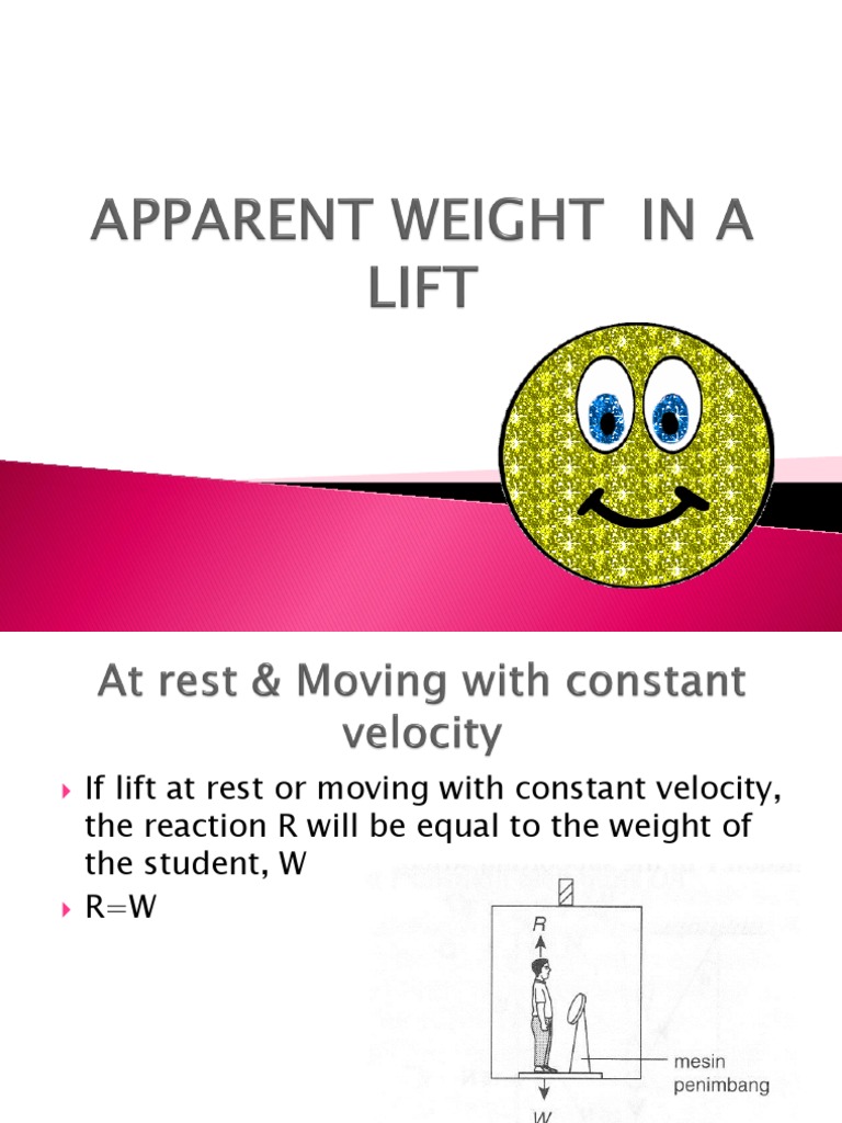 Apparent Weight in A Lift | Download Free PDF | Tension (Physics) | Force