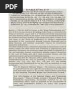 DOLE Approved Organizational Chart | PDF | Employment | Labour Economics