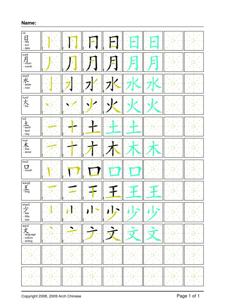How To Write Chinese | PDF | Foreign Language Studies | Science ...