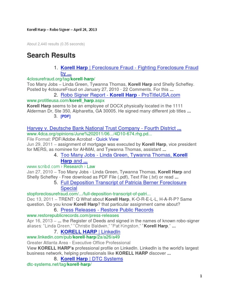 JWG Spring Korell Harp Robo Signer April 24, 2013 | PDF | Portable ...