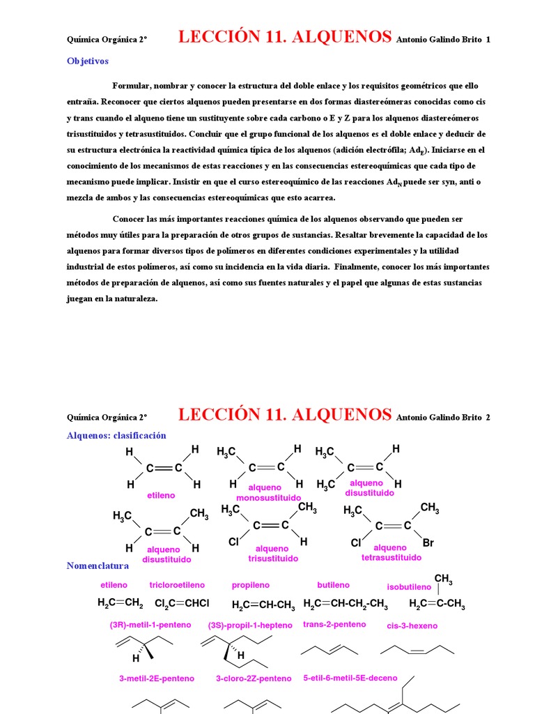 LECCION11 | PDF | Radical (Química) | Cloro