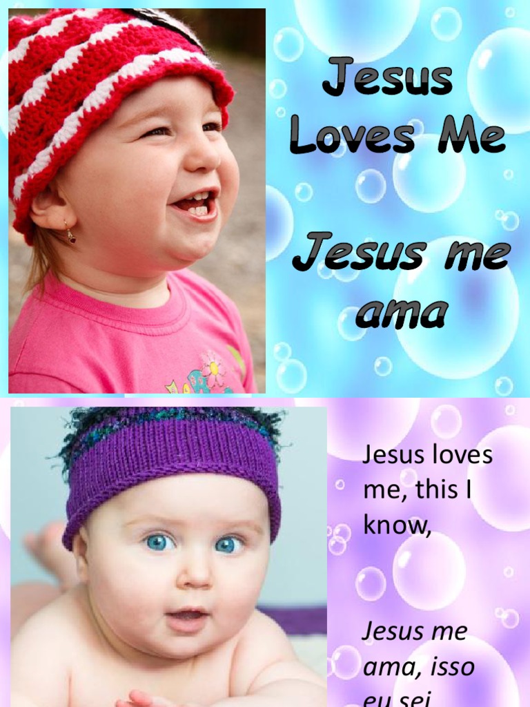Jesus Me Ama - Português e Inglês | PDF