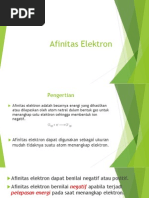 Afinitas Elektron | PDF